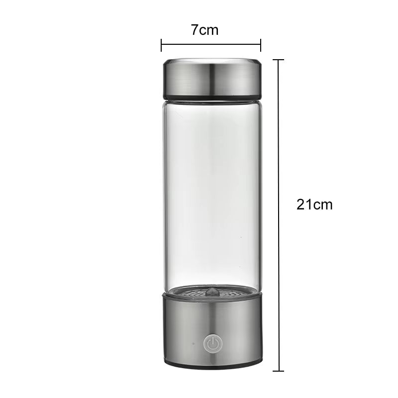 1Pc 450Ml Portable Hydrogen Water Generator 3 Minutes Mode High Concen ...